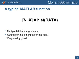 Using HDF5 in MATLAB | PPT