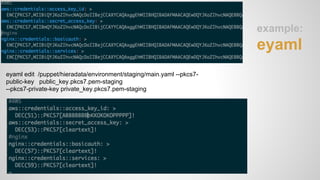 Using hiera with puppet | PPT