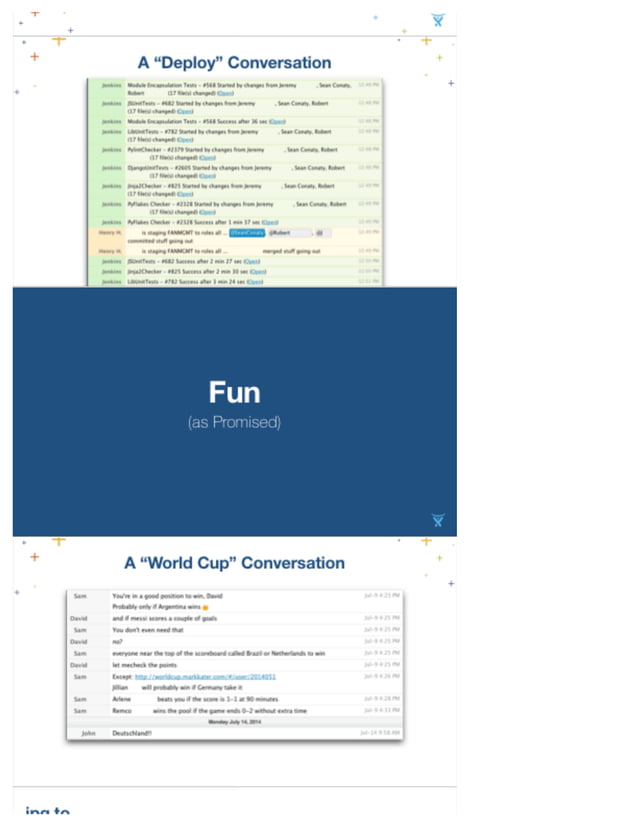 Using HipChat for Work and Fun - Sean Conaty | PDF