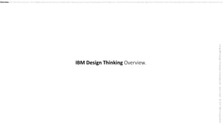Using IBM Design Thinking in Everyday Job | PDF