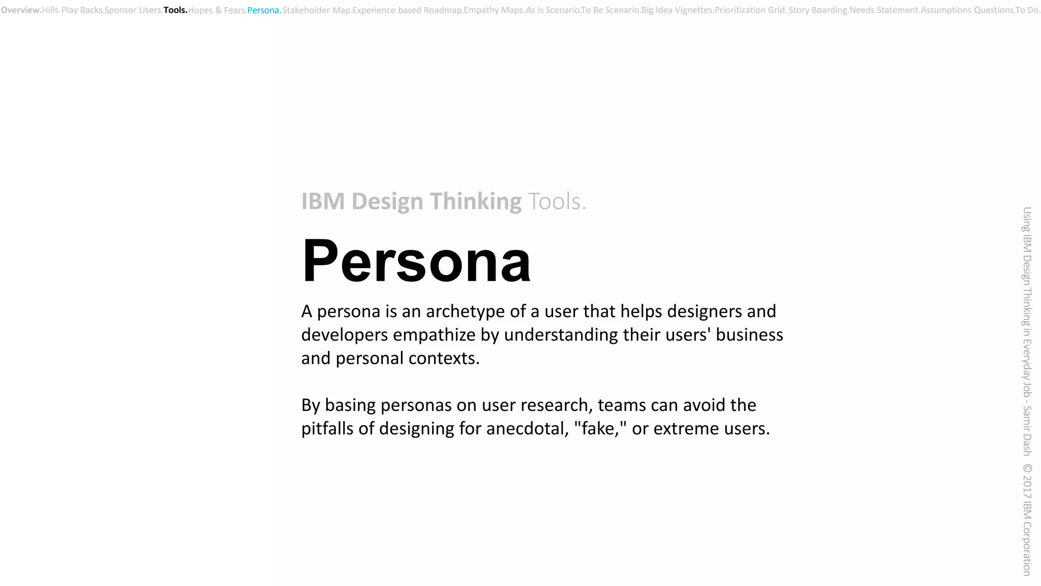 Using IBM Design Thinking in Everyday Job 2017 | PDF