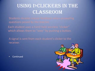Using iclickers [autosaved] | PPTX