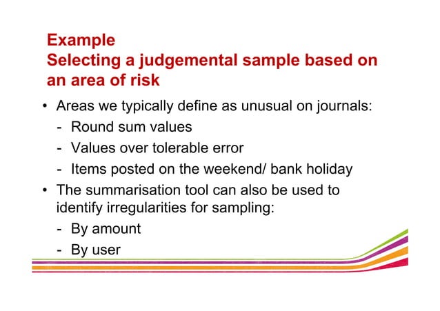 Using IDEA to Create a Sampling Methodology | PDF