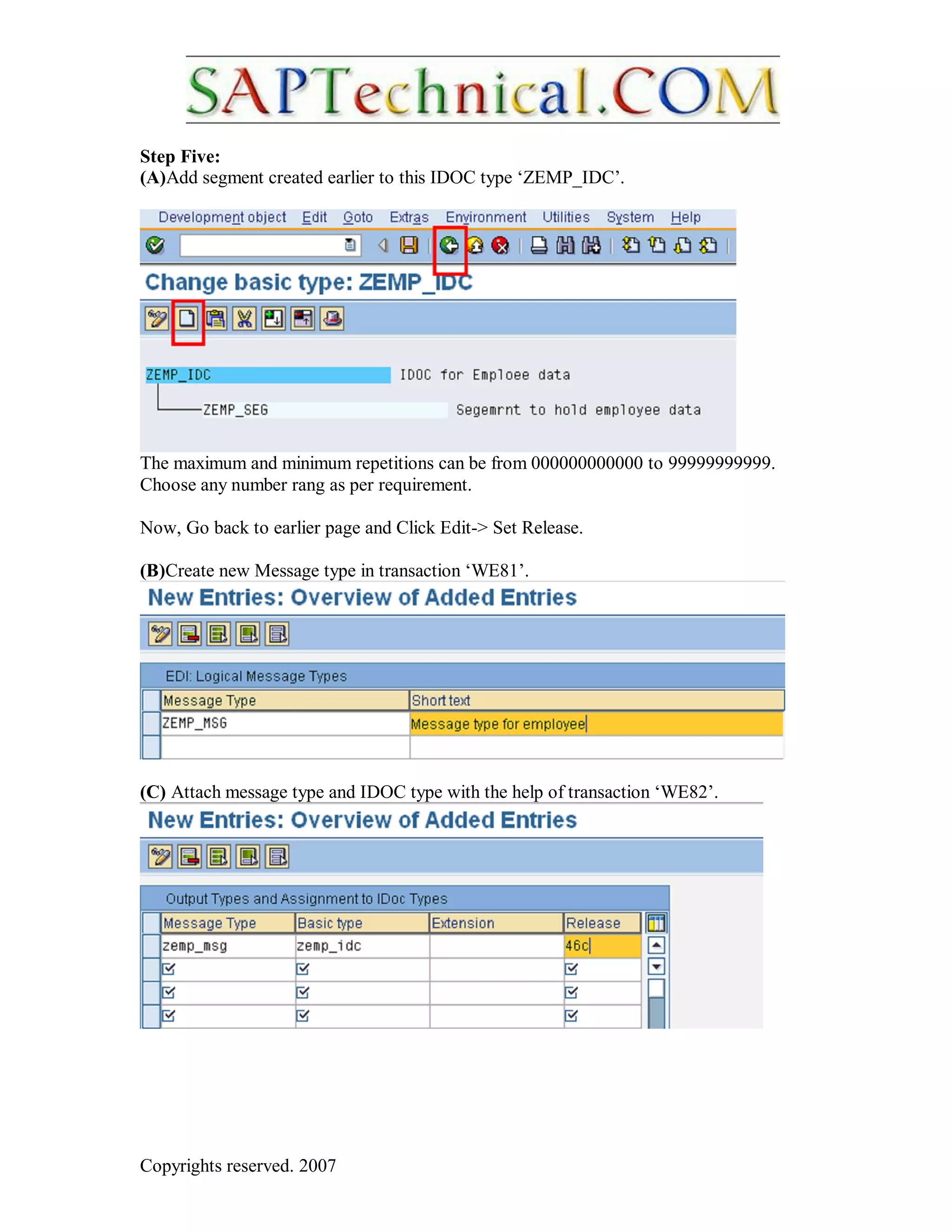 Using idoc method in lsmw | PDF