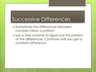 Using inductive reasoning | PPT