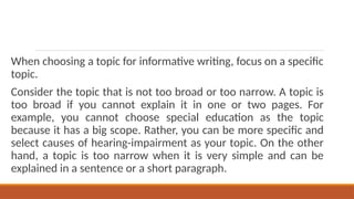 Using Informative Writing Techniques.pptx