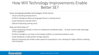 Using Innoslate for Model-Based Systems Engineering | PPTX