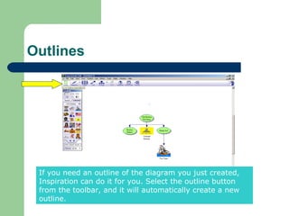 Using inspiration 8 lesson | PPT | Technology & Computing