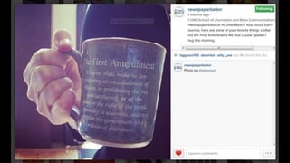Using Instagram: Newspaper Baton - Beth Grace | PPTX