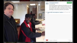 Using Instagram: Newspaper Baton - Beth Grace | PPTX