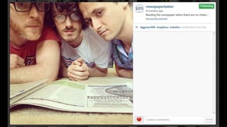 Using Instagram: Newspaper Baton - Beth Grace | PPTX