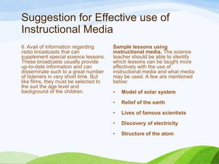 Using instructional media | PPTX