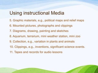 Using instructional media | PPTX