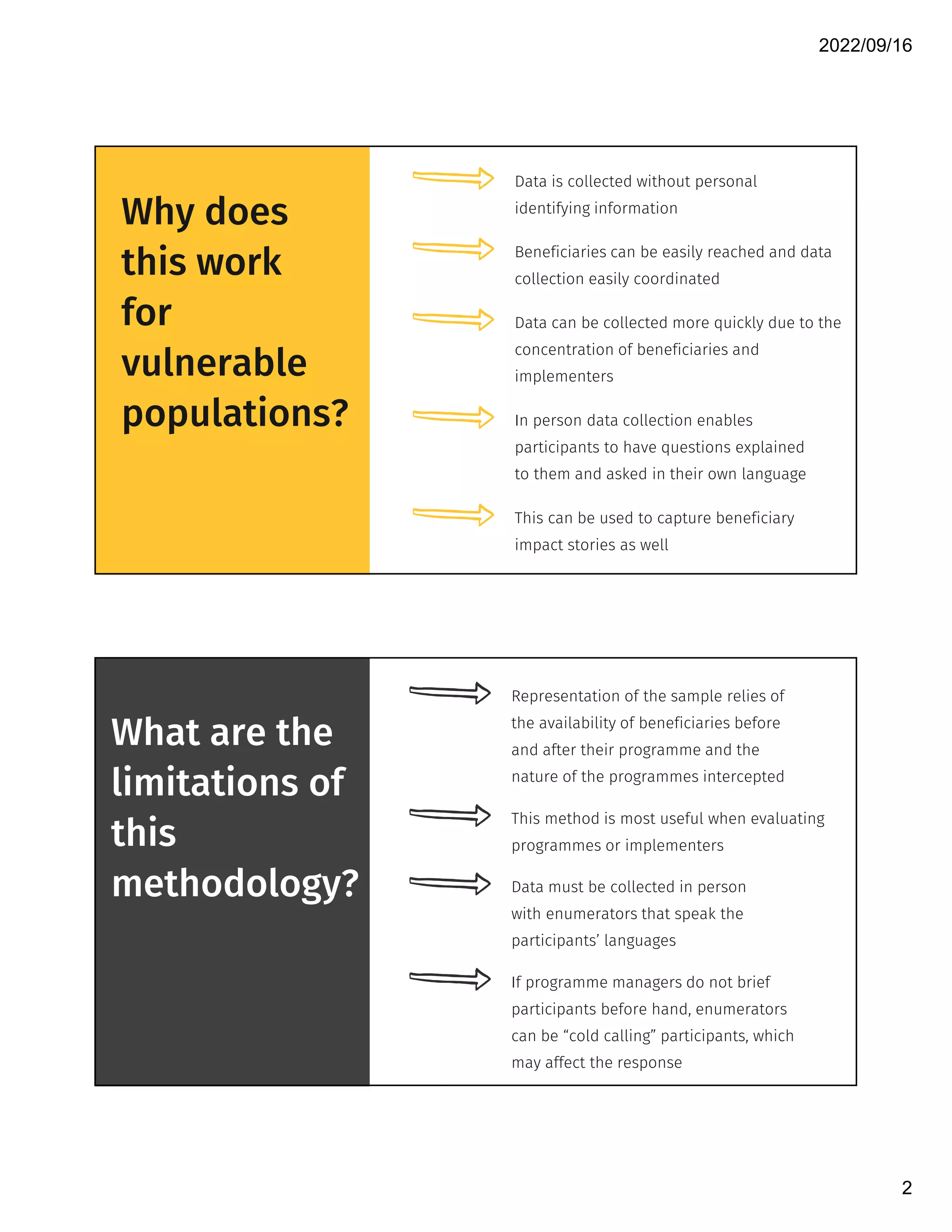 Using Intercept Interviews to Survey Vulnerable Populations | PDF