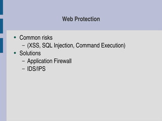Using IPS for Web Protection | PPT