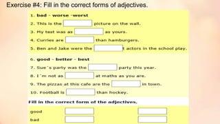 Degrees of Comparison in Adjectives | PPTX