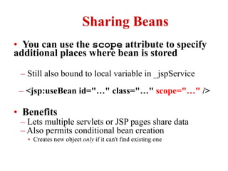 Using java beans(ii) | PDF | Web Development | Internet