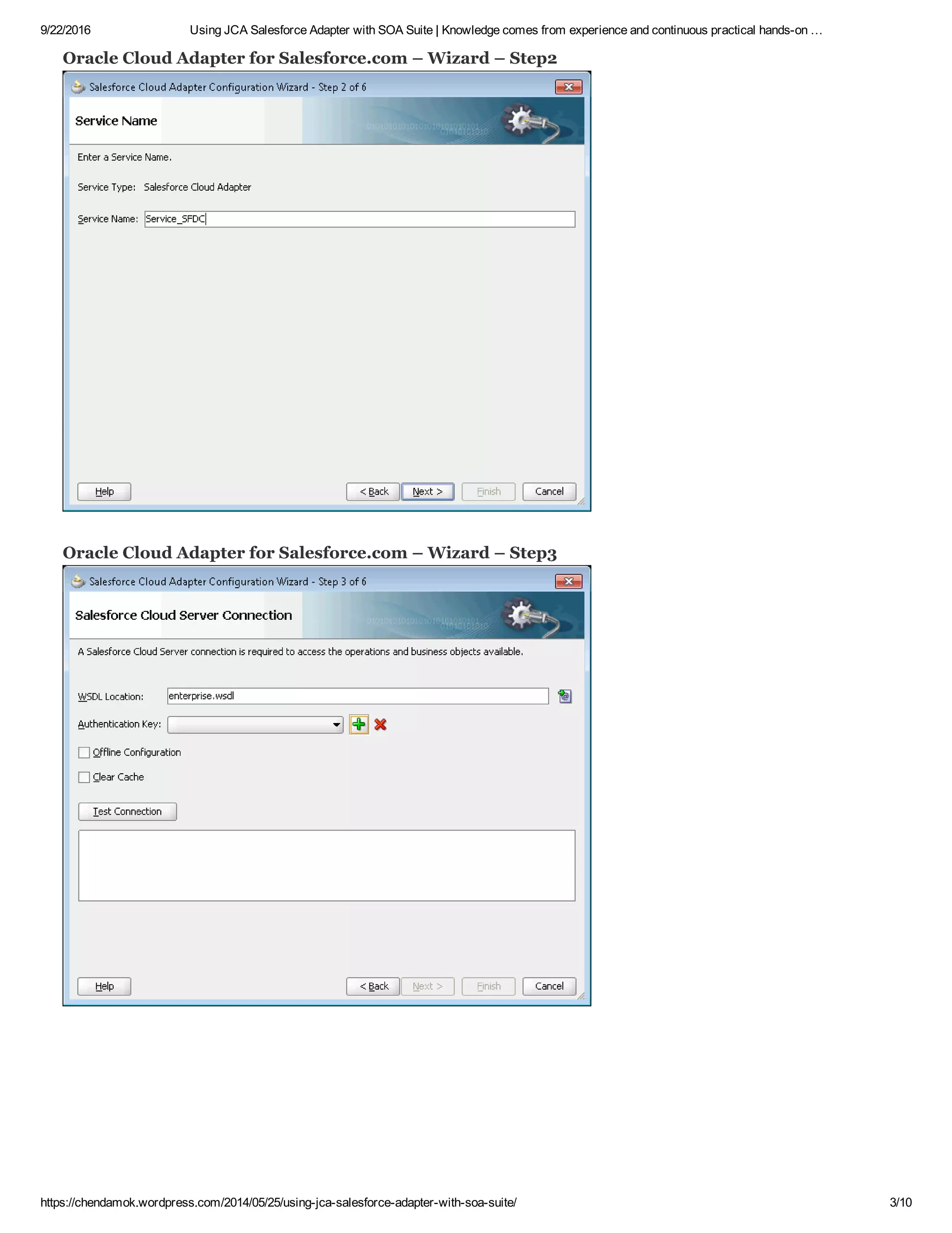 Using jca salesforce adapter with soa suite | PDF
