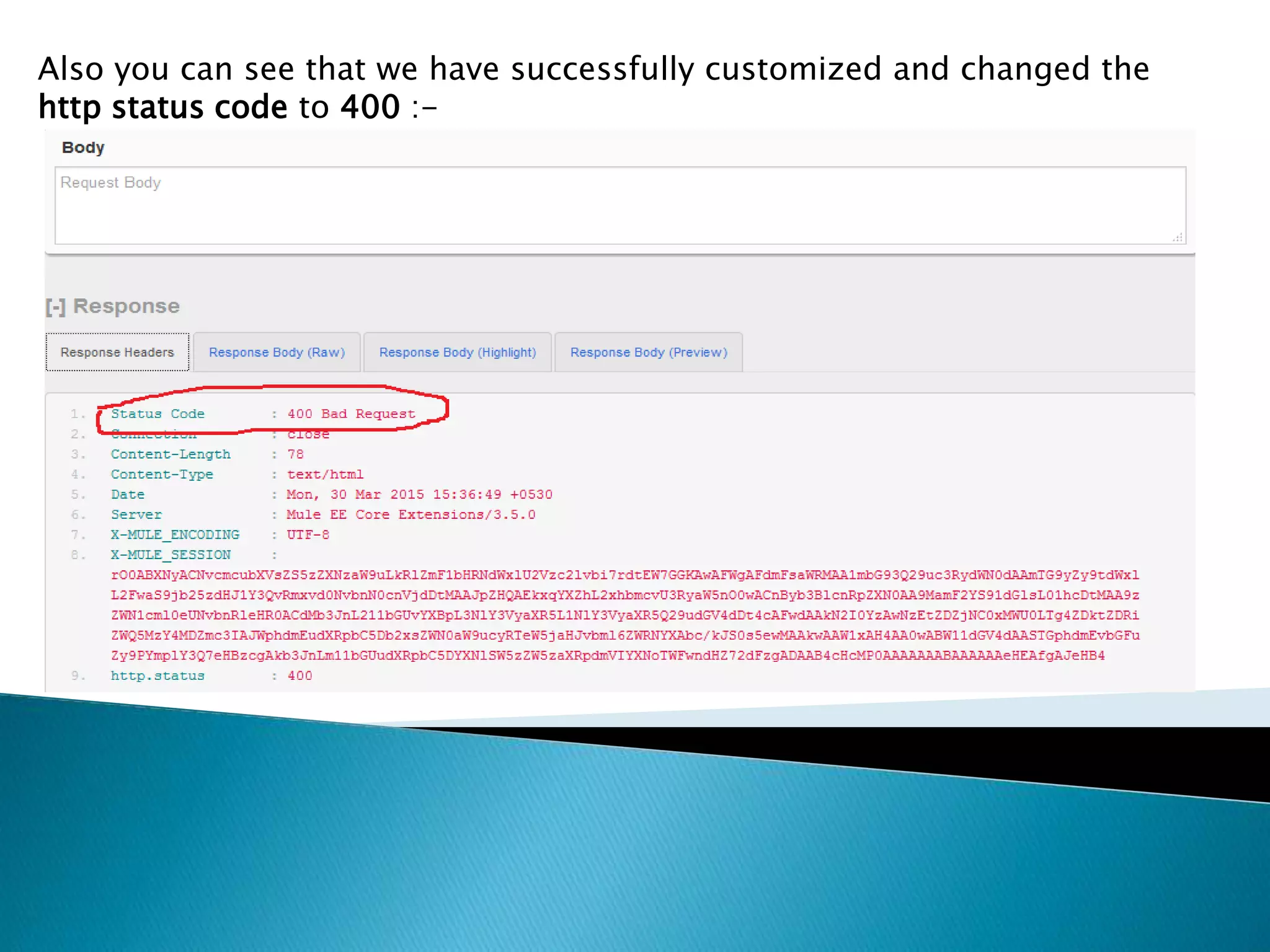 Using jersey exception mapper | PPTX | Internet | Computing