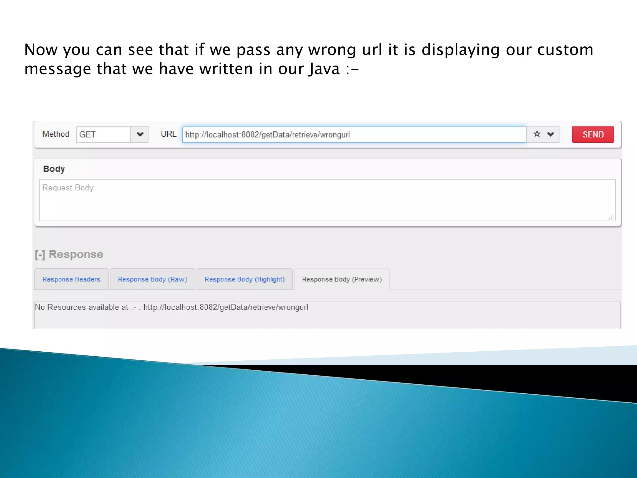 Using jersey exception mapper | PPTX | Internet | Computing