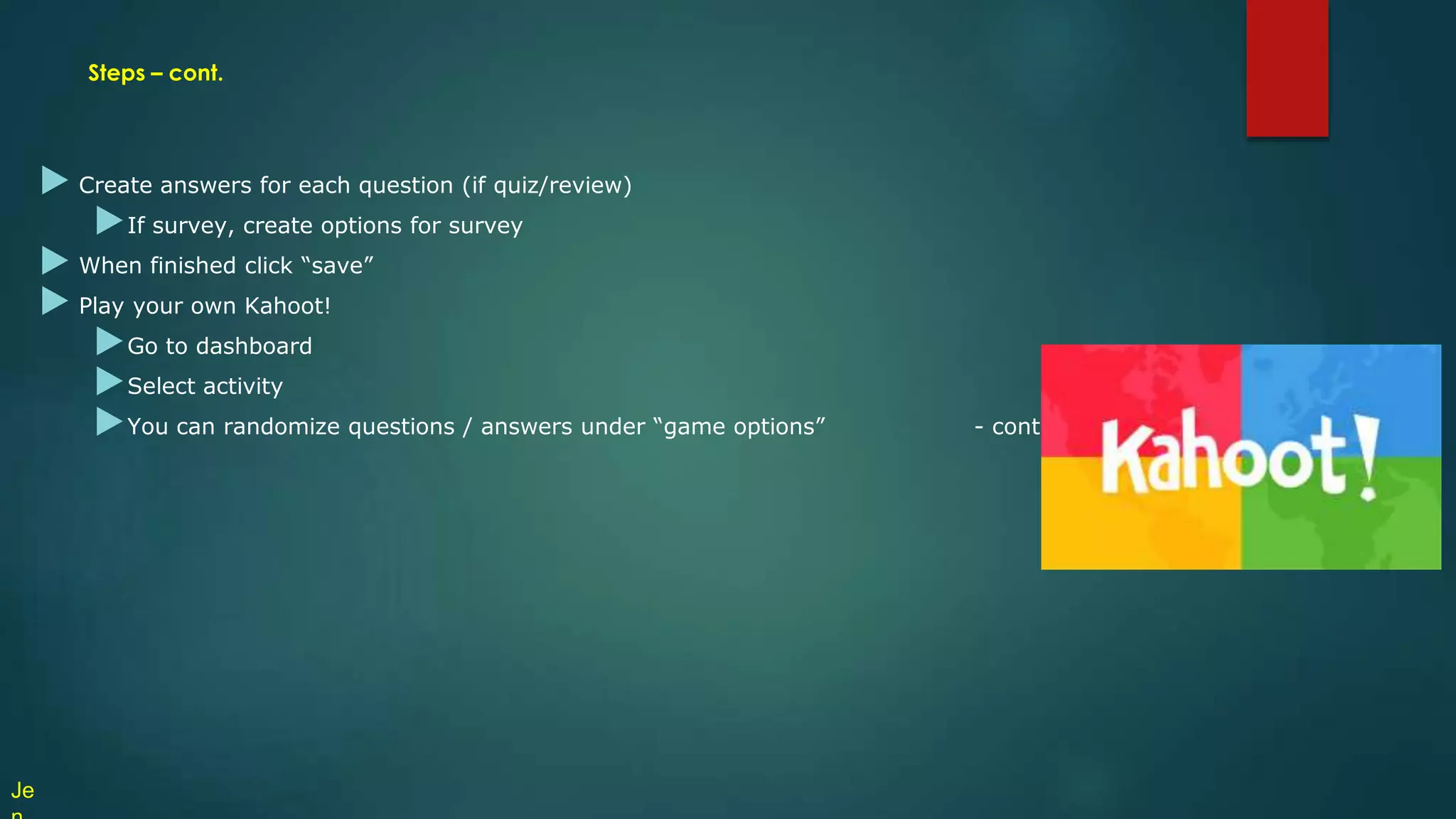 Using Kahoot! as Educational Technology.pptx