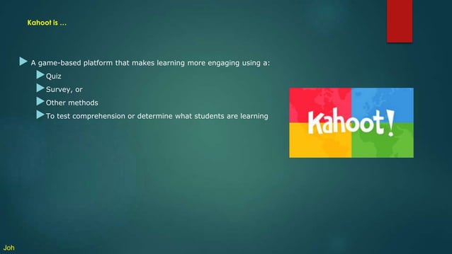 Using Kahoot! as Educational Technology.pptx