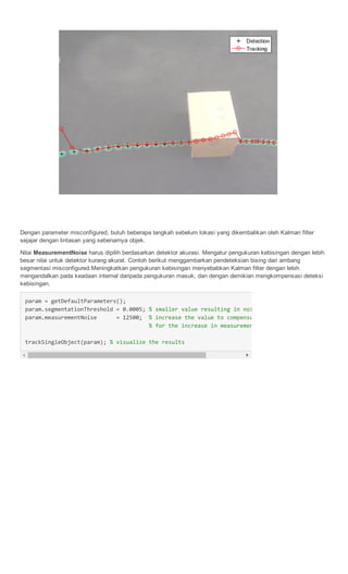Using kalman filter for object tracking matlab & simulink example | PDF
