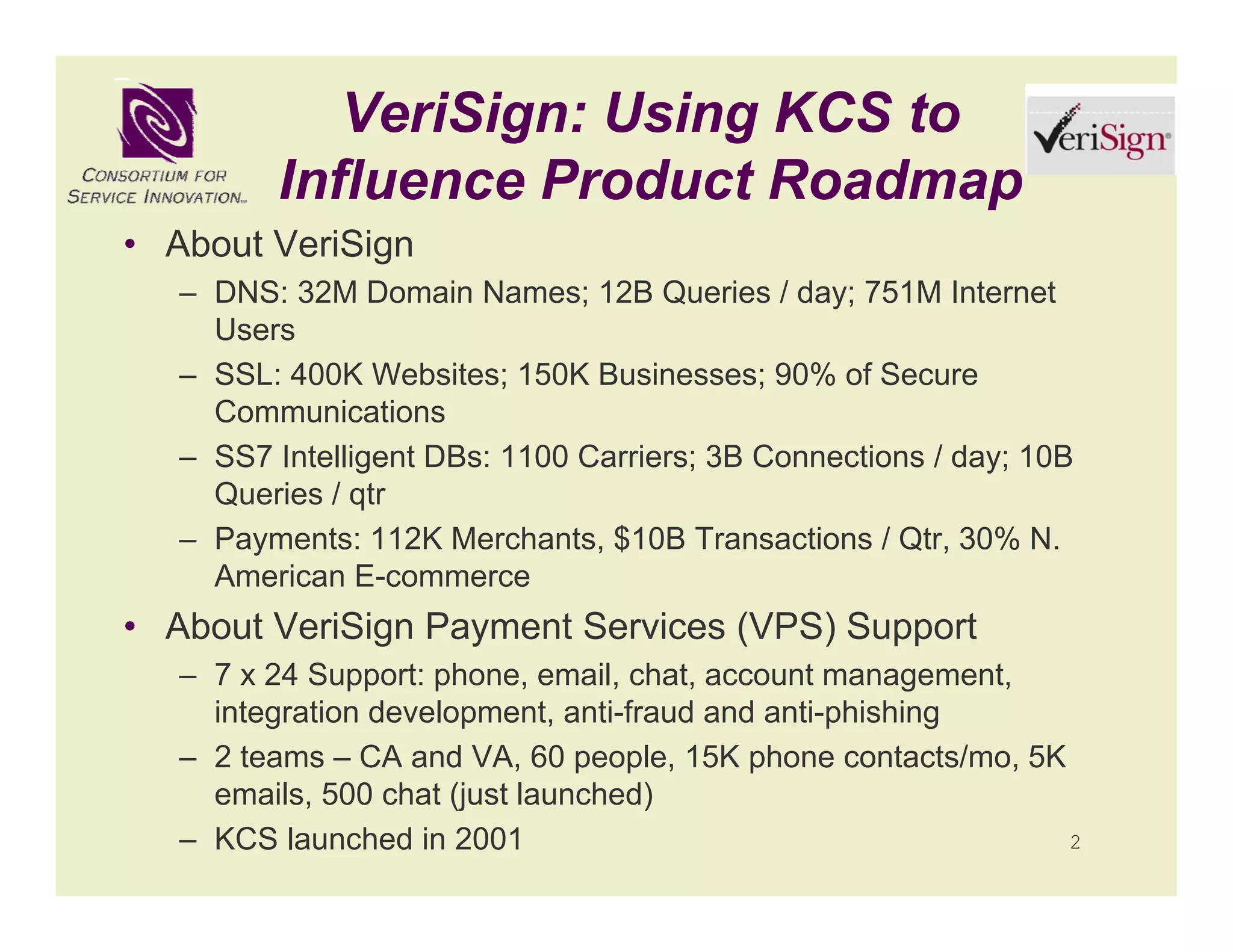 Case Study: Using KCS to Influence Product Roadmap | PDF