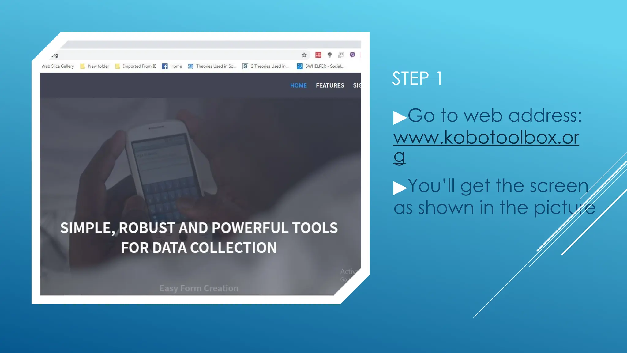 Using kobo tool box, a mobile app for social survey | PPT