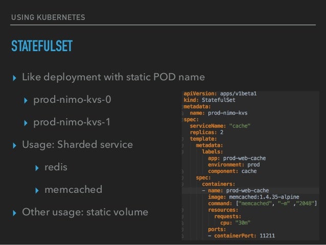 What Is Kubernetes Statefulset Precisionmasop 