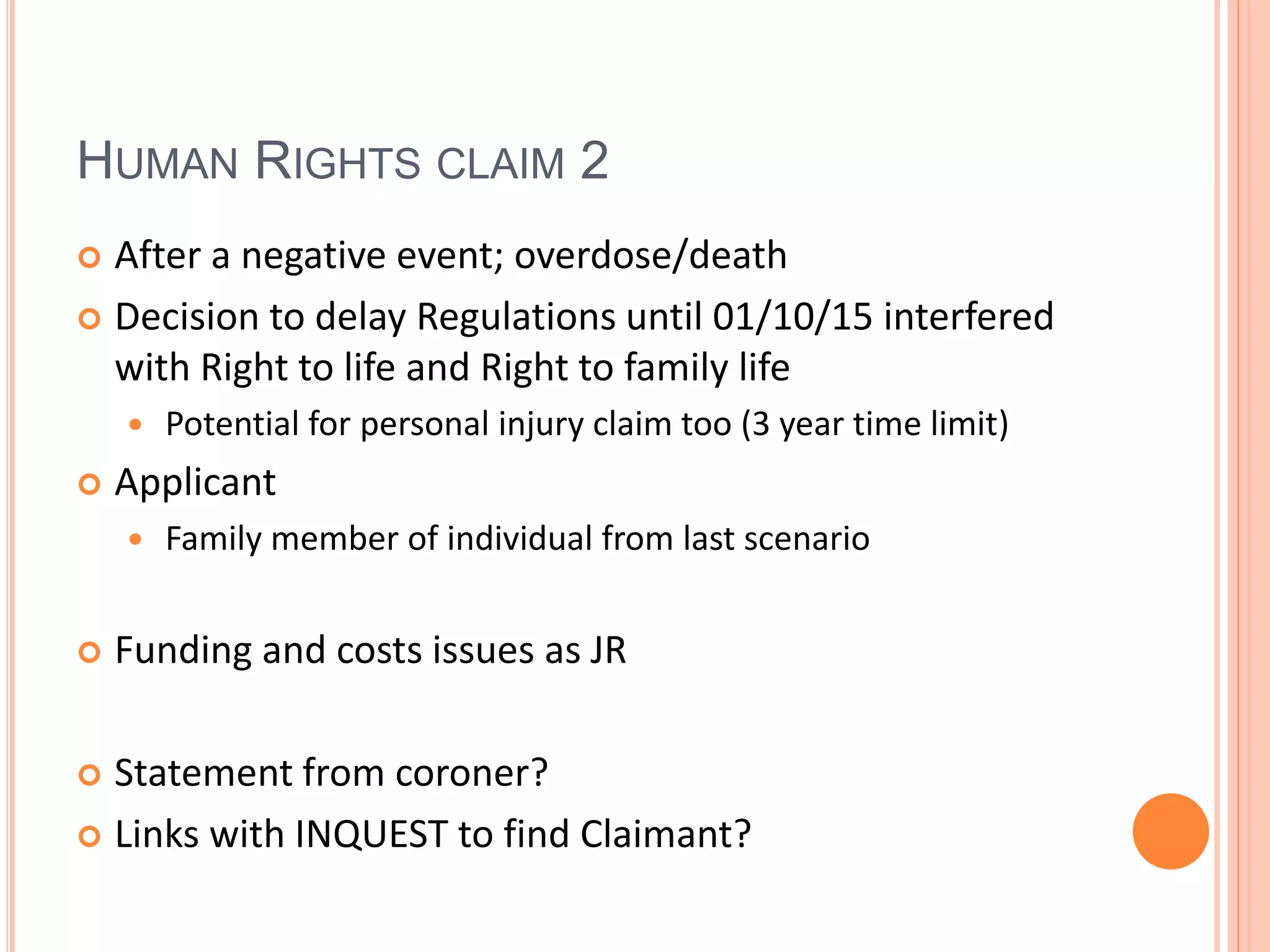 Using legal challenges, Kirstie Douse | PPT