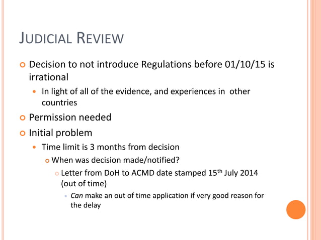 Using legal challenges, Kirstie Douse | PPT