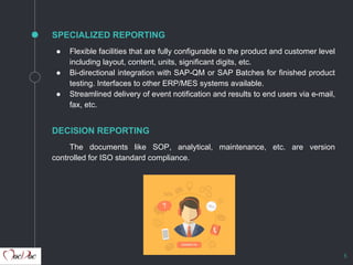 Using Lims for Quality Control Process | PDF