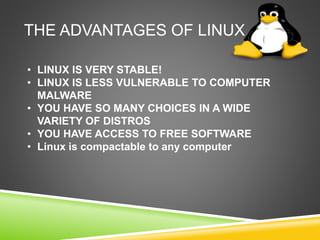 Using linux in schools | PPT