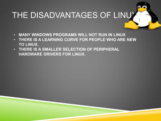 Using linux in schools | PPT