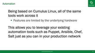 Using linux to manage the entire rack | PPT