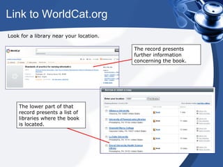 Using Locator Plus With Worldcat | PPT