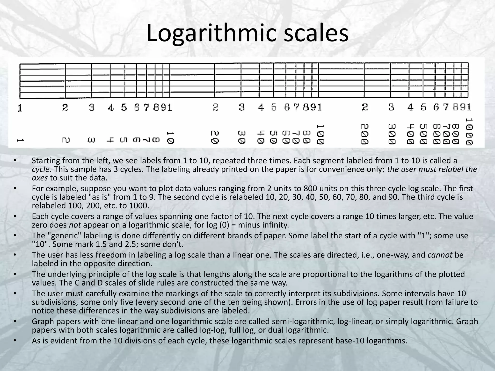 Using lograrithmic graph paper | PPTX