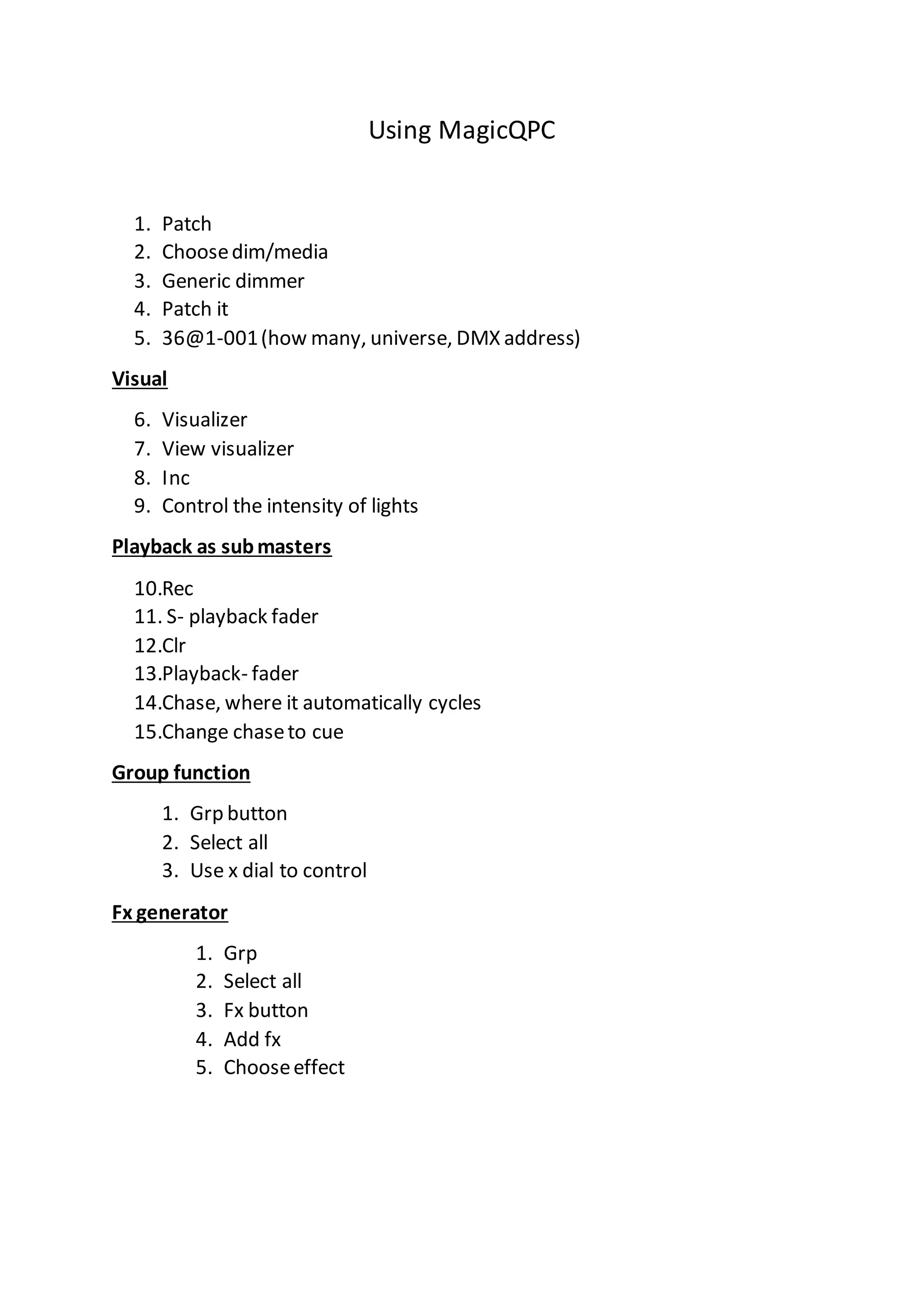 Using magic qpc | PDF