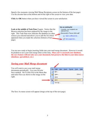 Using Mail Merge | DOC