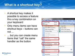 Using MapBasic to modify your user interface | PPTX