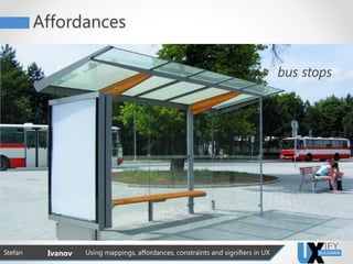 Using mappings, affordances, constraints and signifiers in ux | PDF