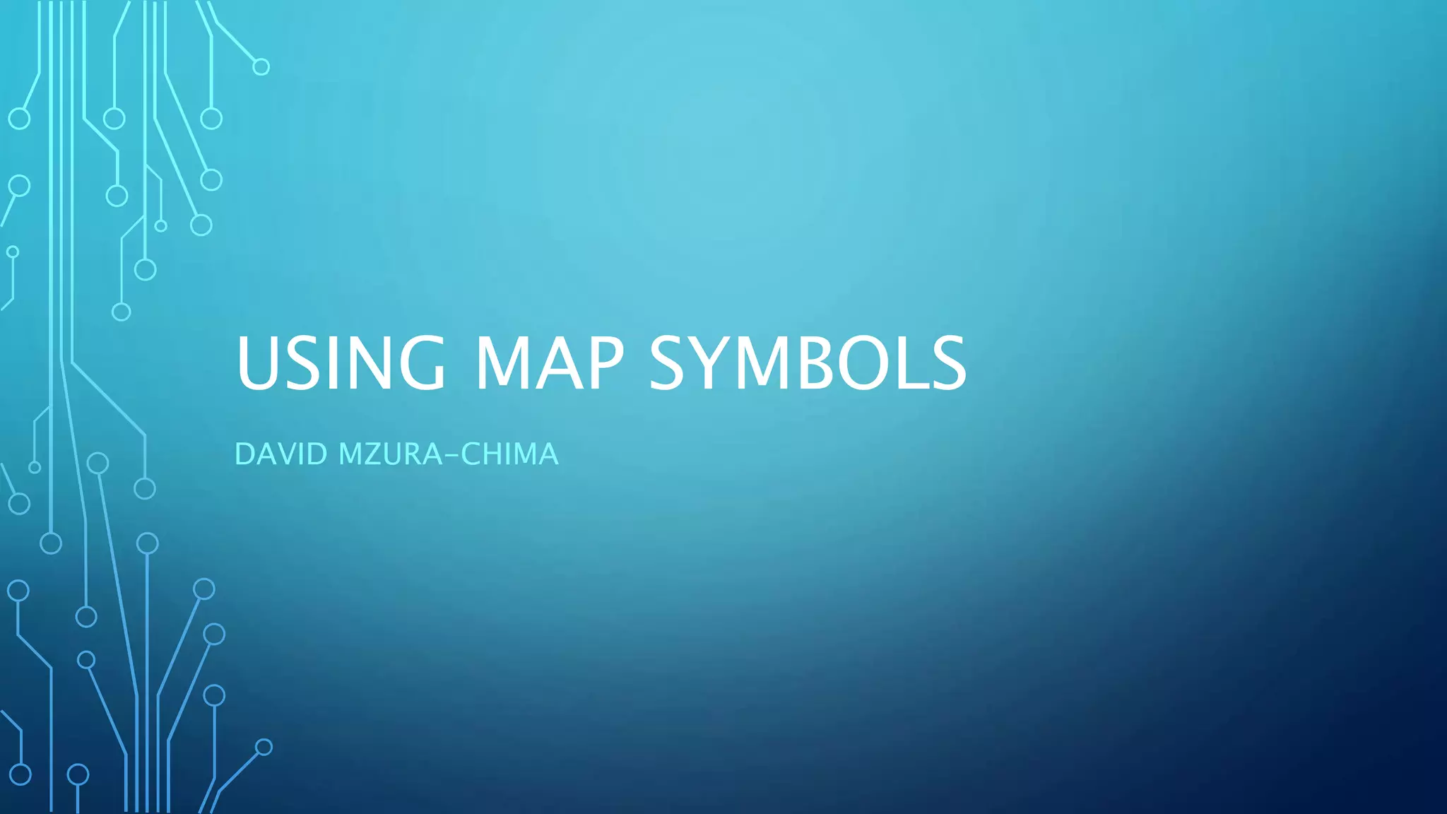 Using map symbols | PPT