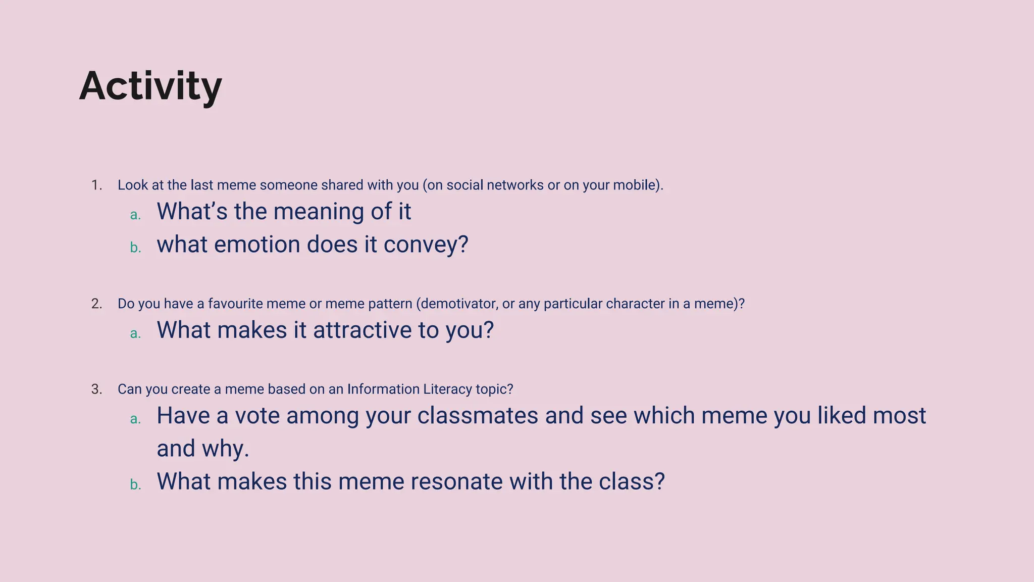 Using Memes in Information literacy - Kat Halliday and Anne-Lise ...