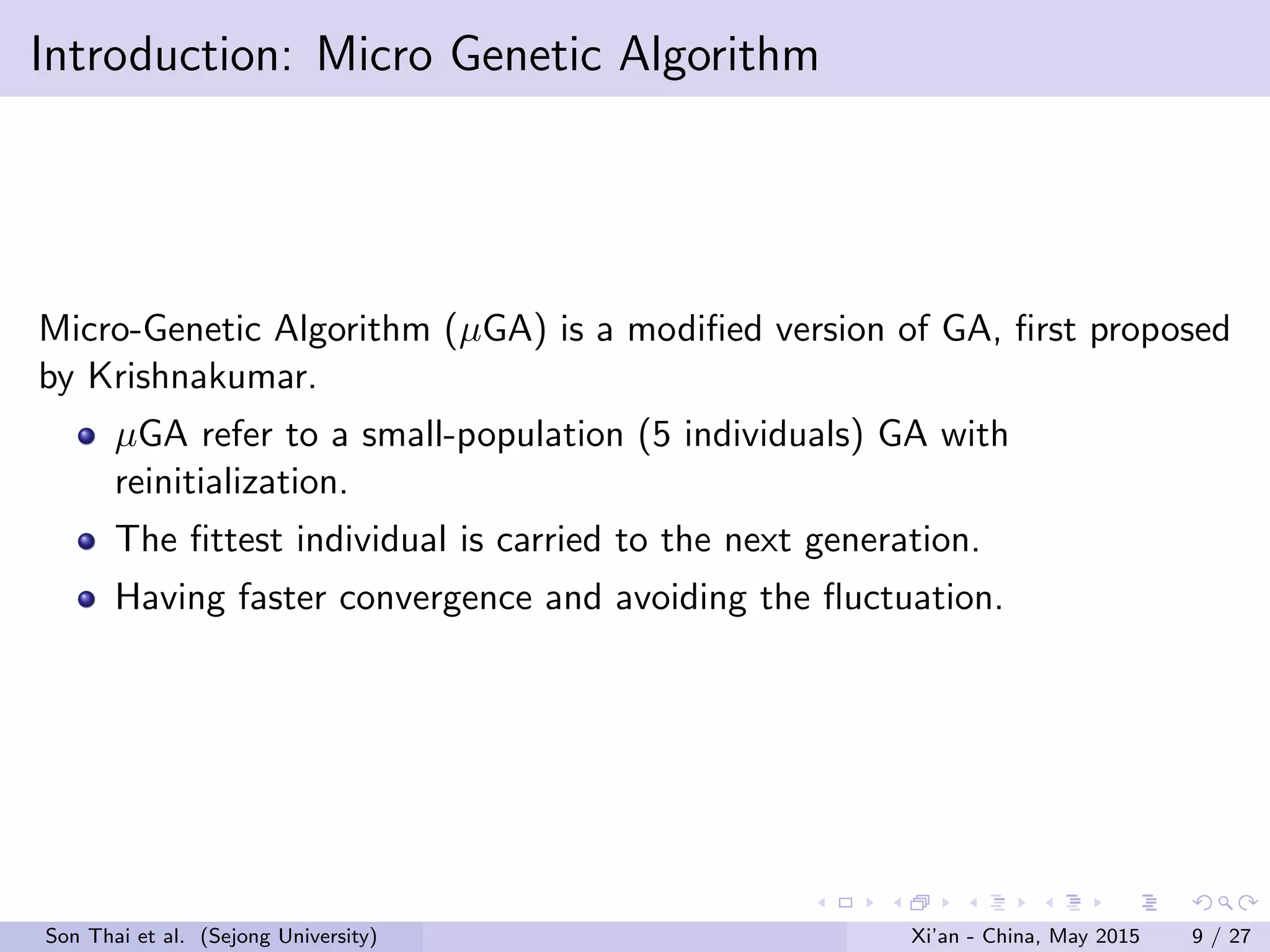 Using Micro Genetic Algorithm To Optimize Cable Net Structures Ppt