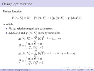 Using micro-genetic algorithm to optimize cable net structures | PPT