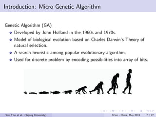Using micro-genetic algorithm to optimize cable net structures | PPT