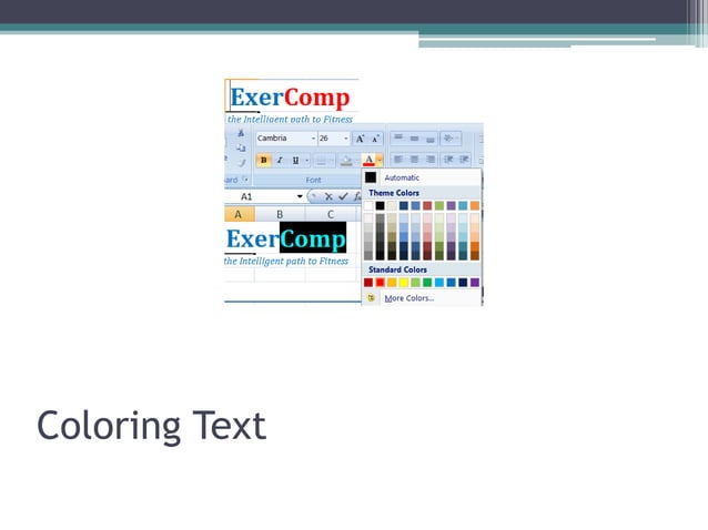 Using microsoft excel effectively | PPTX