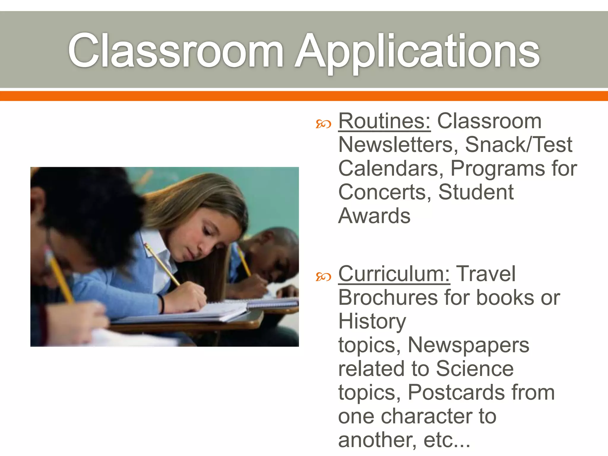 Using Microsoft Publisher & OneNote | PPT