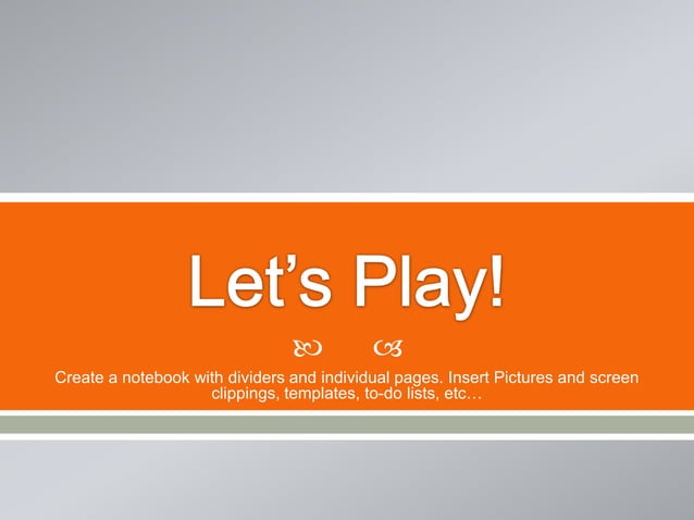 Using Microsoft Publisher & OneNote | PPT